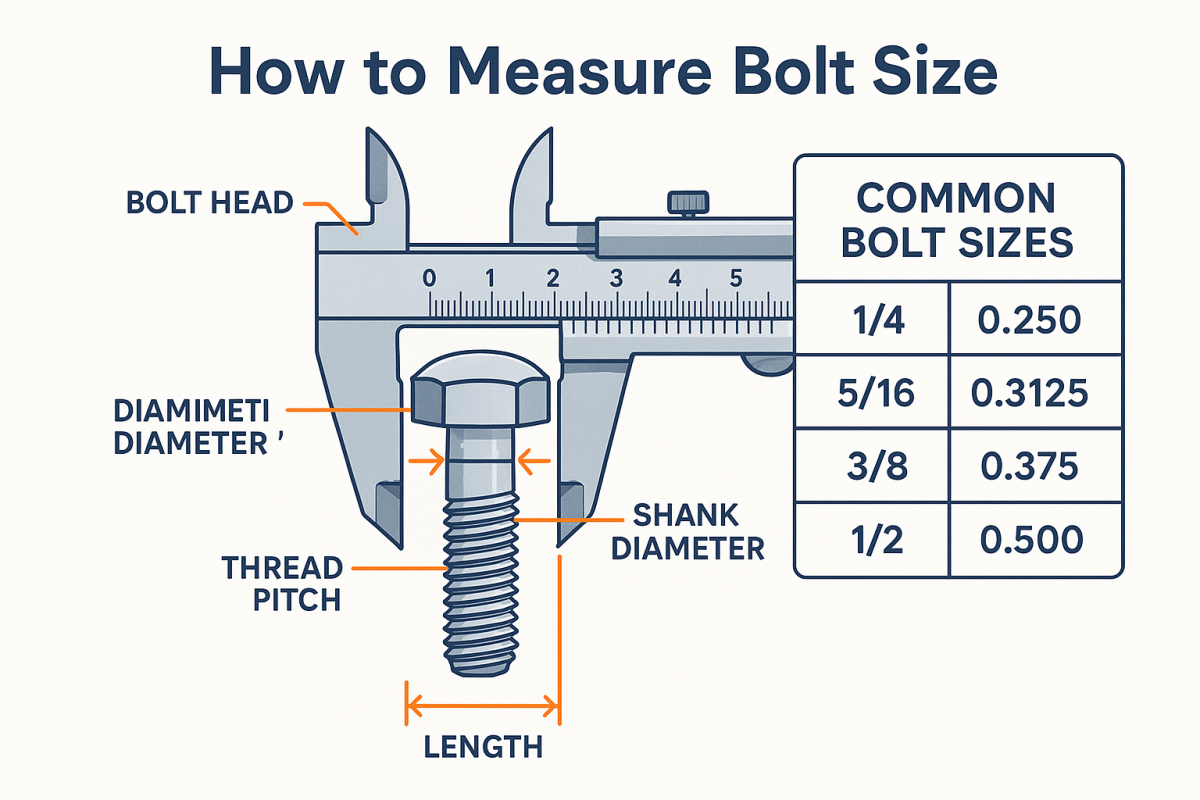 How Can I Tell What Size a Bolt Is?