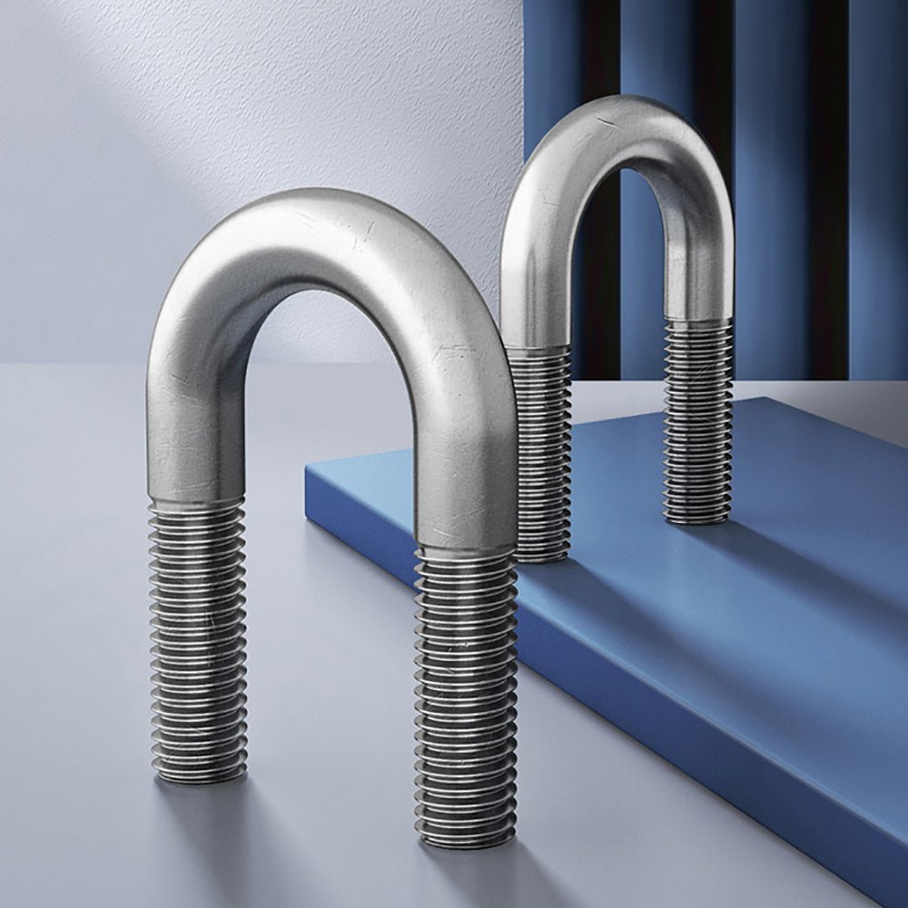 304 Stainless Steel M6 M8 M10 M12 U-Shaped Elbow Screws | HomeDIYer
