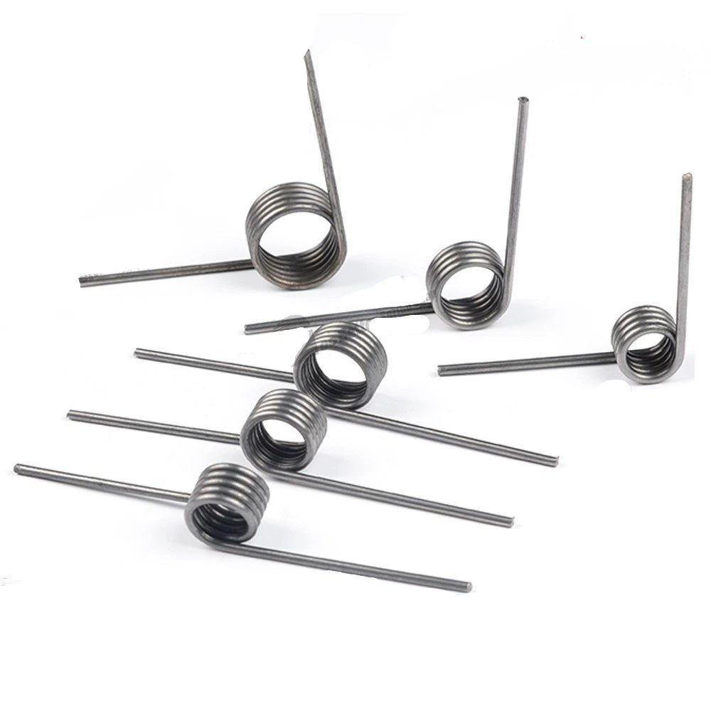 Right Hand Torsion Spring 10pcs 1.8mm Wire 10-20mm OD Durable Steel